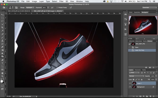 Lighting Tutorial: How To Photograph Shoes
