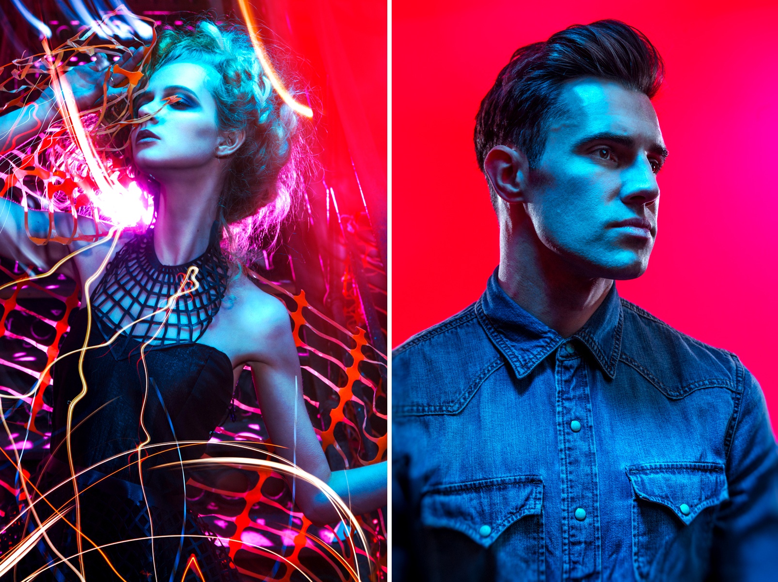 Using Gelled Lighting For In-Camera, Color-Theory Driven Stories