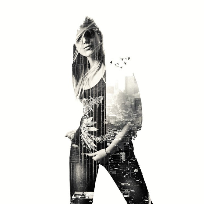 How To Create Digital Double Exposure Portraits