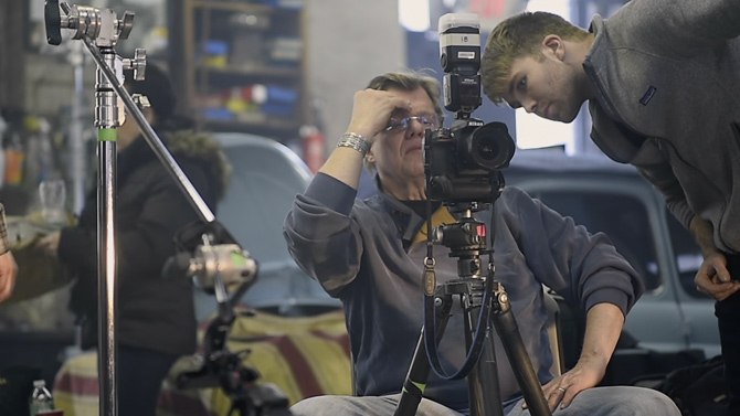 Joe McNally offers an insightful behind the scenes look at a garage ...