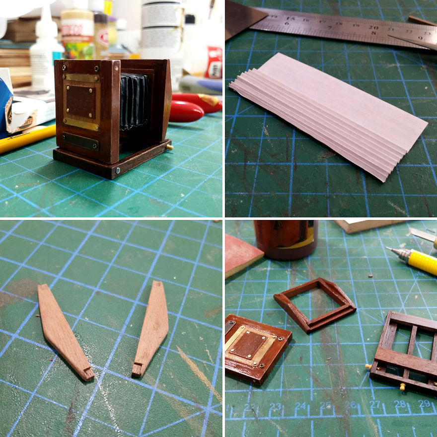 I Built This Miniature Photography Studio From The 1900s In Honor Of ...