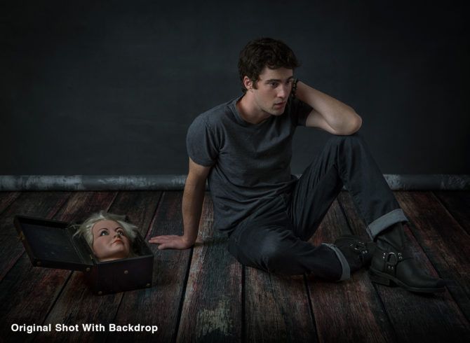 How to make a studio shoot look like a location shoot - DIY Photography