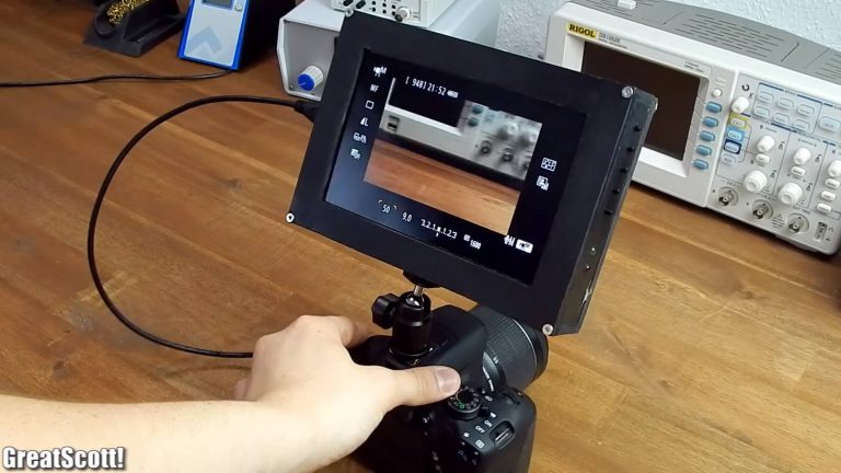Build your own DIY field monitor for shooting with DSLRs - DIY Photography
