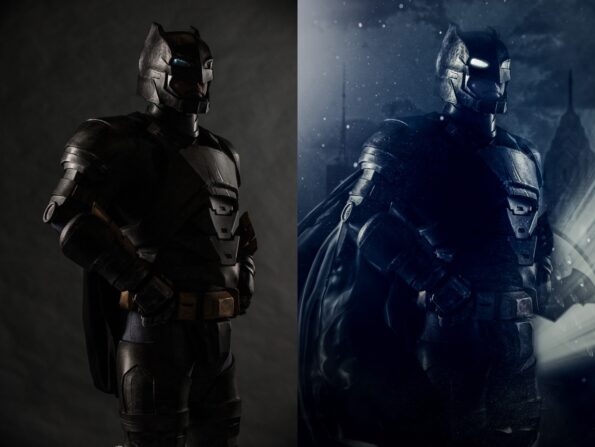 Here is how I Made a Batman v Superman Dawn of Justice Cosplay Portrait