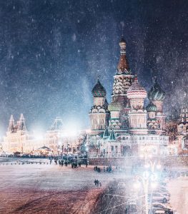 I attempted to capture the fairytale beauty of Moscow's winter
