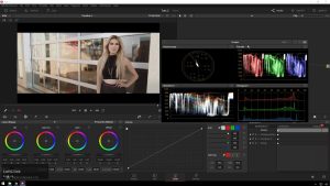 Easy but powerful colour correction and grading using colour wheels ...