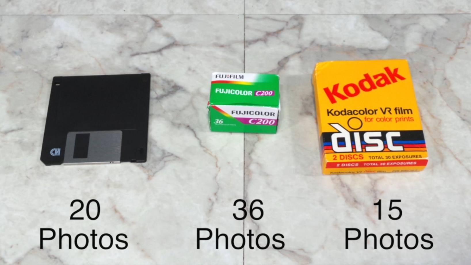 Check out these digital cameras from when floppy discs were used rather ...