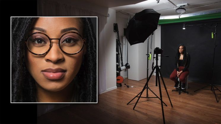 How to avoid glare when shooting portraits of people wearing glasses ...