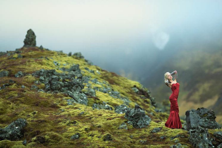 How I shot dramatic portraits on a wonderful Icelandic landscape
