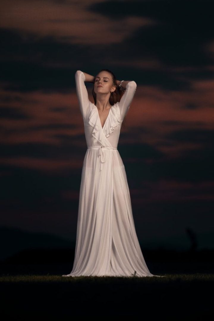 How I shot this portrait in sunset using a two lights setup