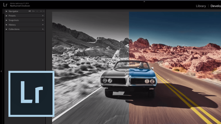 How to colorize a black and white photo using only Lightroom