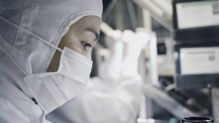 This tour around Fuji's Sendai factory shows $4,000 lenses being built ...
