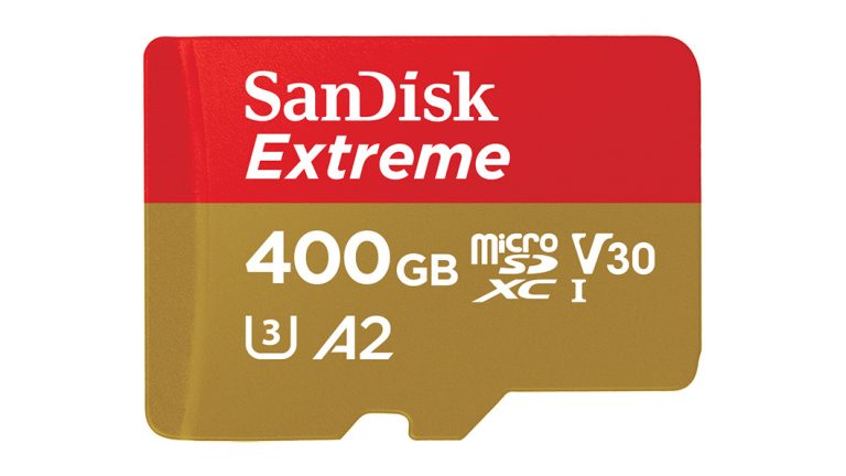 The new 400GB SanDisk Extreme is the world's fastest UHS-I microSD card