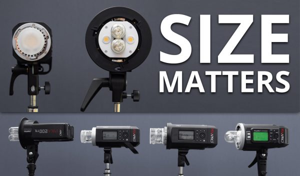 Here are all of the popular Godox portable strobes compared for size