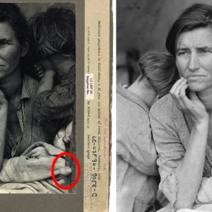 How the iconic photo "Migrant Mother" was staged and captured