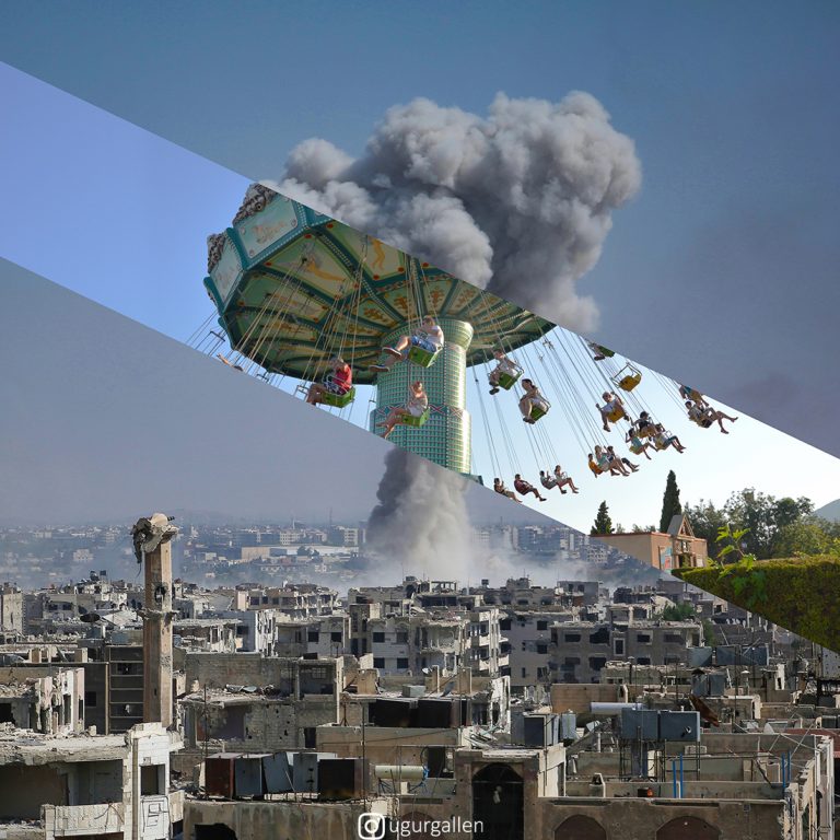 Turkish artist creates collages that send a powerful message to society
