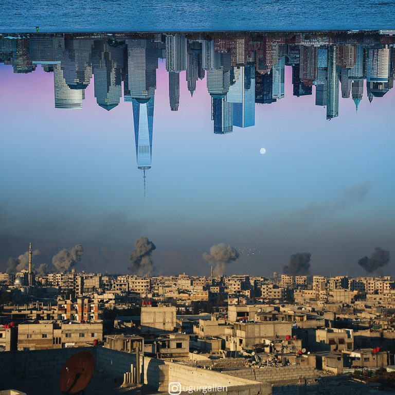 Turkish artist creates collages that send a powerful message to society