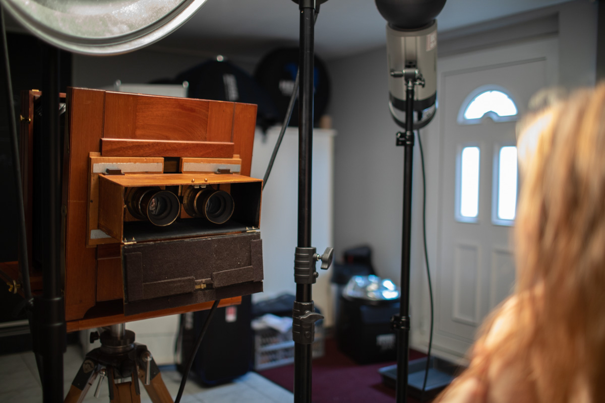 It took six months to create these ultra large 3D wet plates