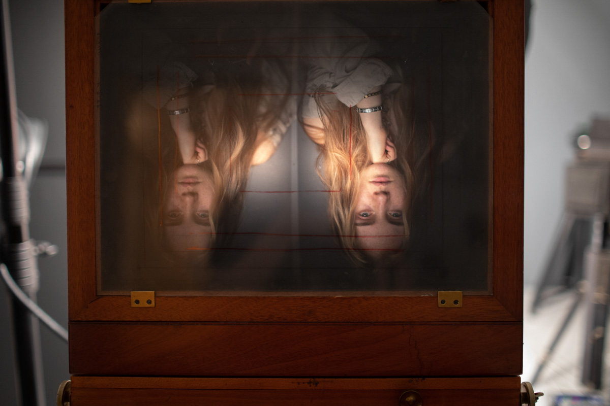 It took six months to create these ultra large 3D wet plates