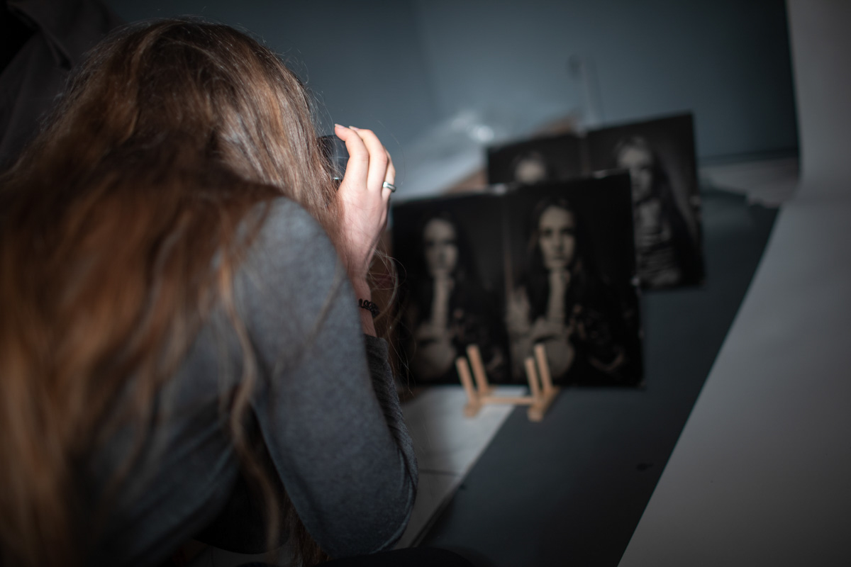 It took six months to create these ultra large 3D wet plates