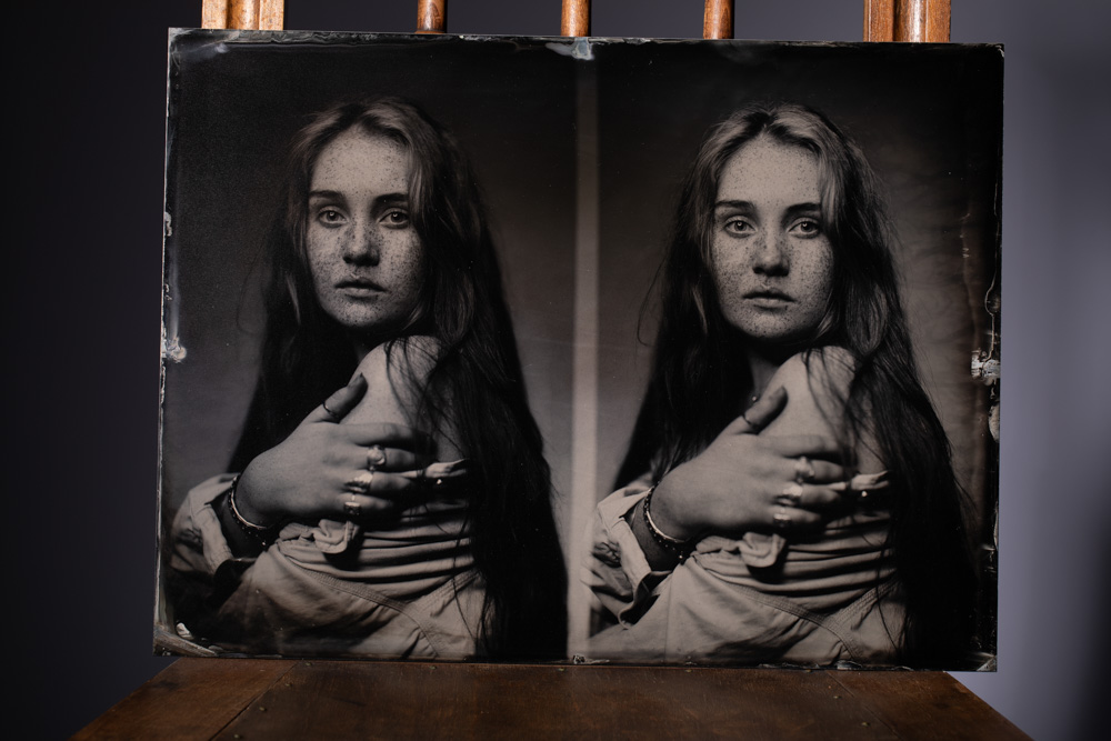 It took six months to create these ultra large 3D wet plates