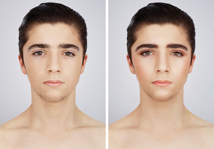 Photographer asks teens to edit their portraits for social media, and ...