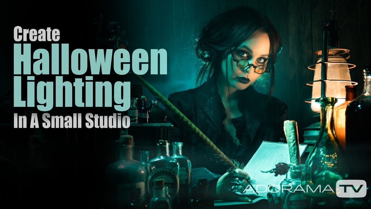 How to create spooky Halloween lighting in a small home studio