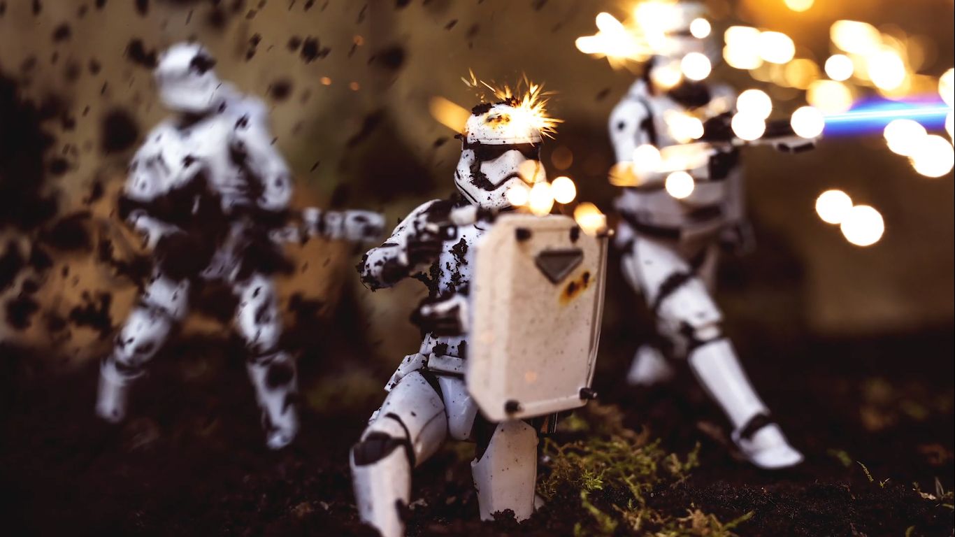 This is how to take epic action toy photos on a very tight budget