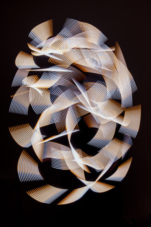 Using Lumiee LEDs for light painting