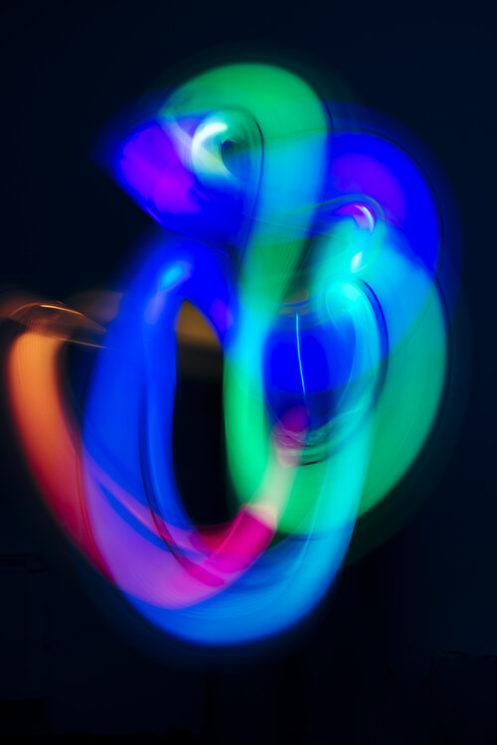 Using Lumiee LEDs for light painting