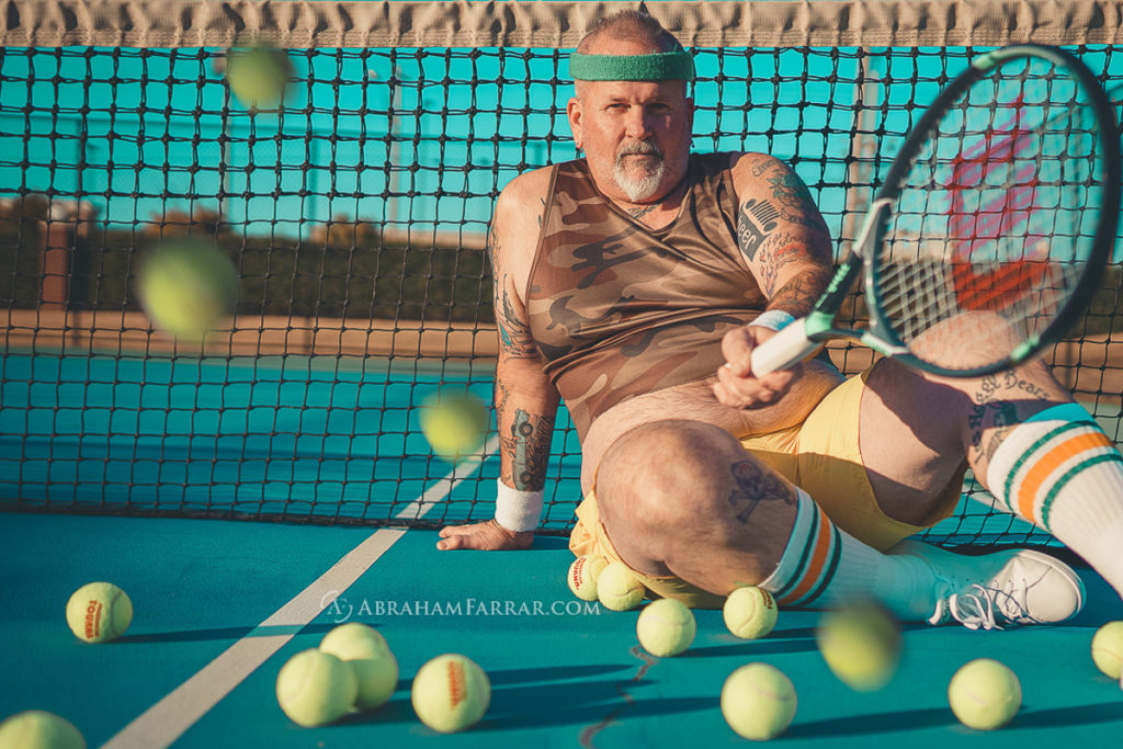 Dad Bods: recreating modern senior photos with dads as models