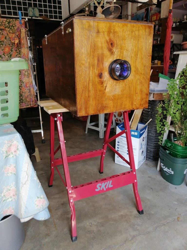How I built a large format 8x10 Afghan box camera