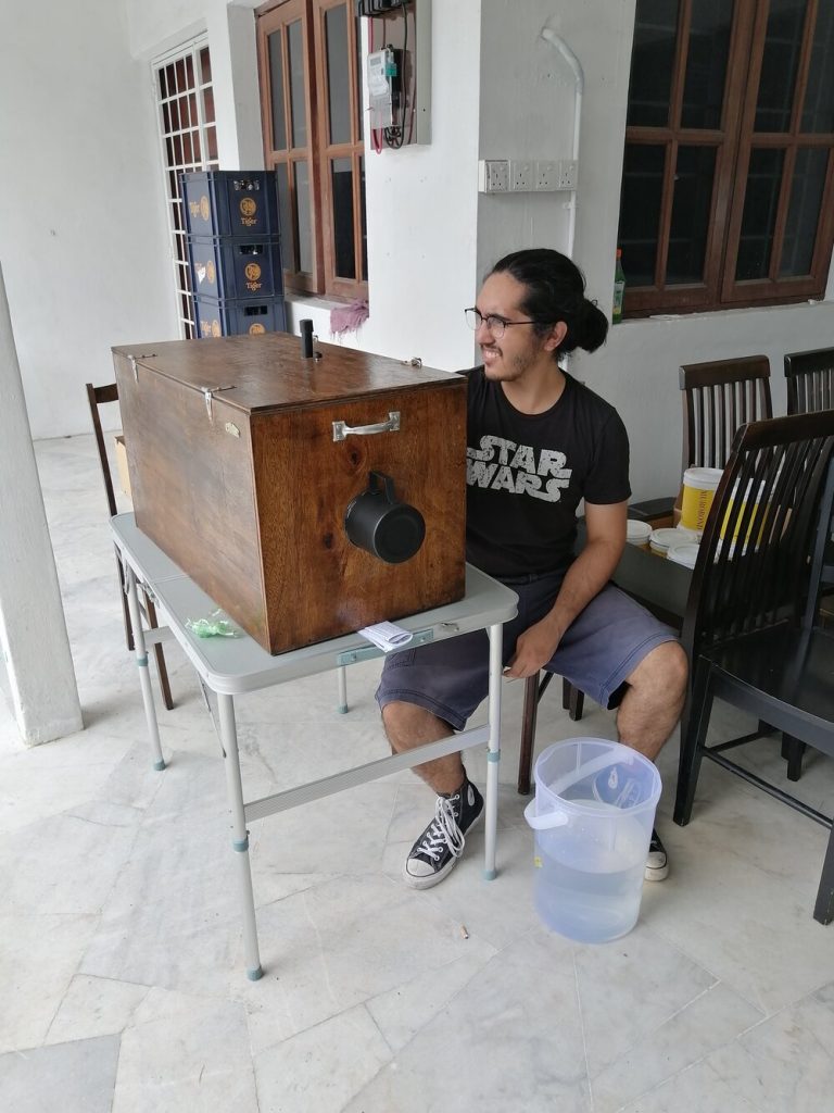 How I built a large format 8x10 Afghan box camera