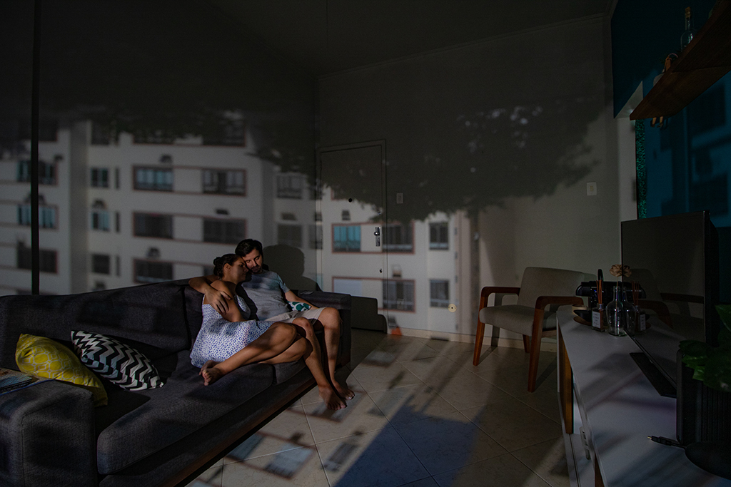 Photographers turn their homes into cameras to portray life during ...