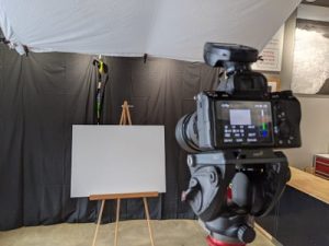 How to photograph artwork like a pro with just one light