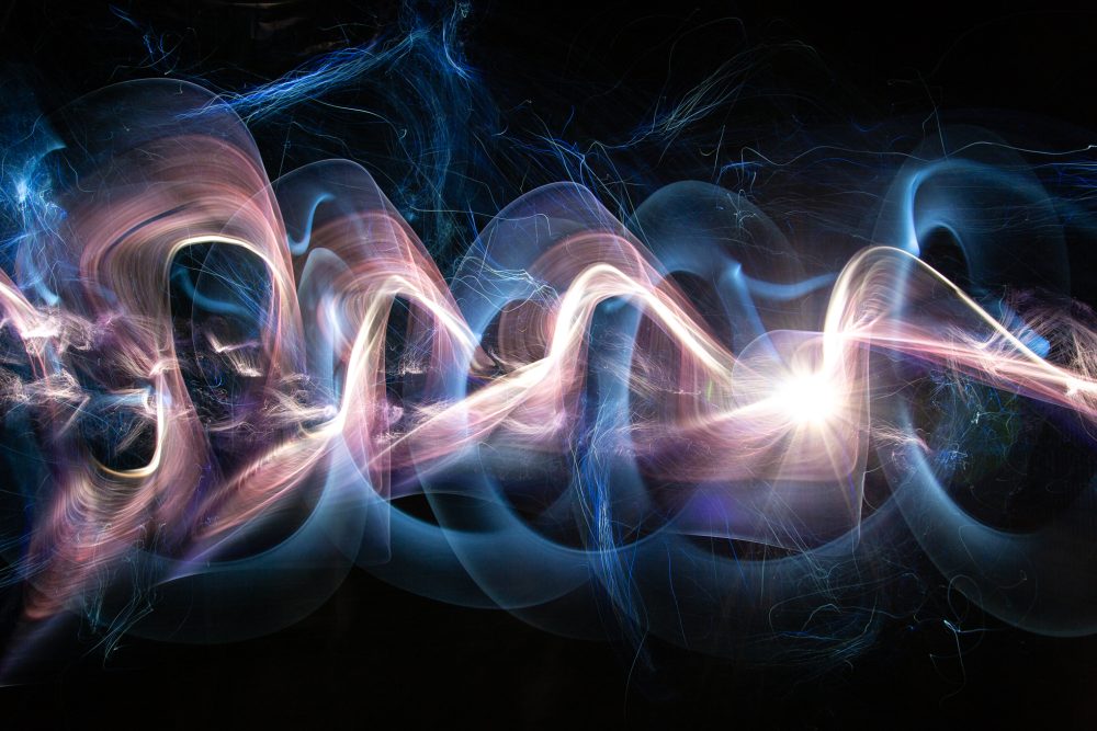 This is how I photographed my emotions with light painting