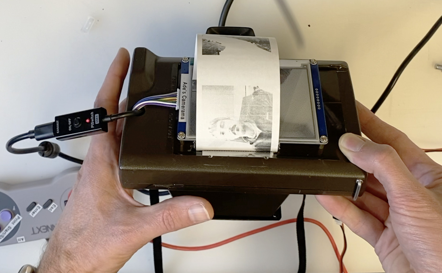 How I built a digital Polaroid camera