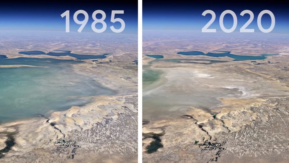 Google Earth S New Timelapse Feature Lets You See The Climate Change