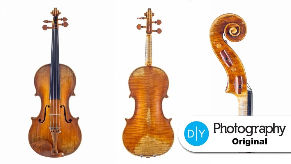 How to photograph violins like the Stradivarius magazine