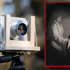 The entire start to finish process to make ultra large format wet plate ...