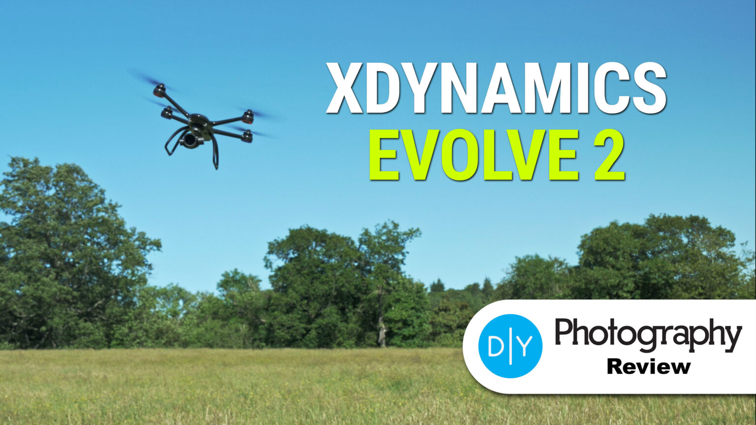 The XDynamics Evolve 2 is an entry level cinematic drone that shows a ...