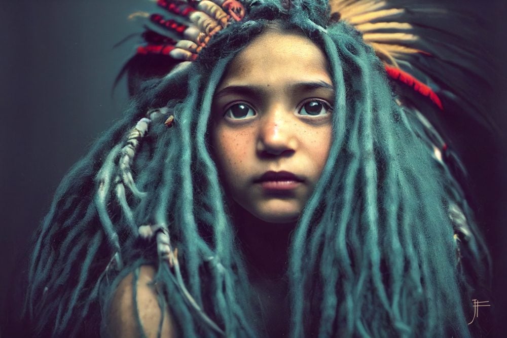Photographer creates a global tribe of women using artificial ...