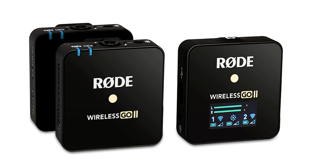 Wireless microphone war - DJI Mic versus Røde Wireless Go 2