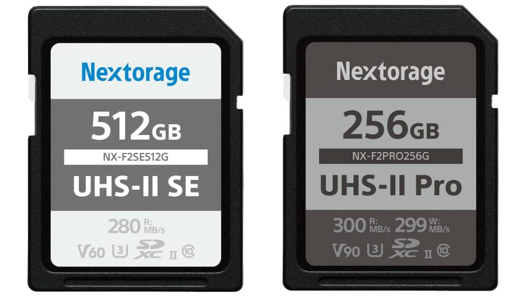 Nextorage announces its new V90 and V60 UHS-II SD cards