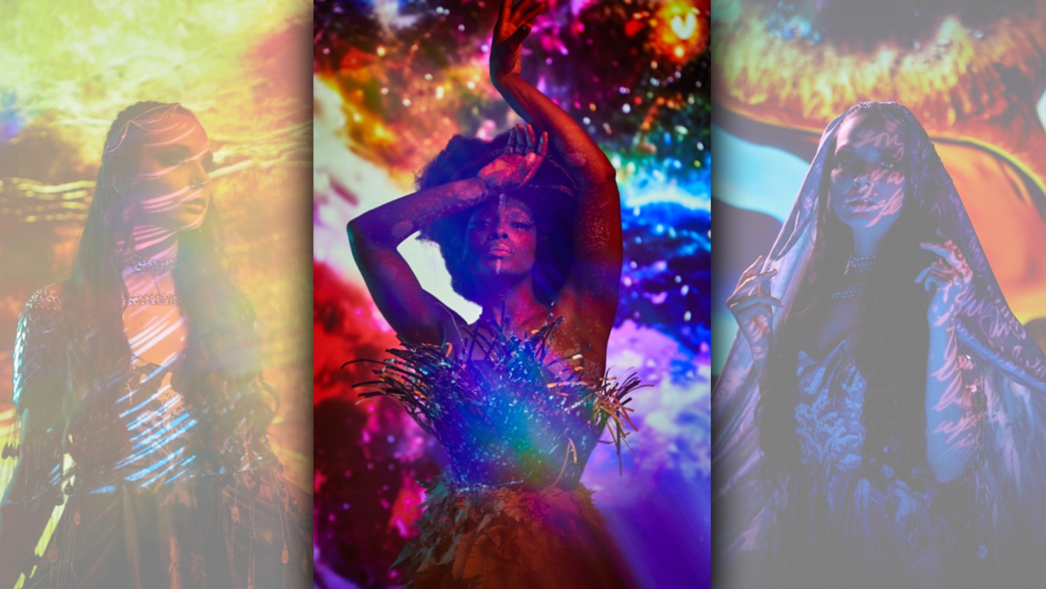Clay Cook's trippy portraits are the perfect combination of AI and real ...