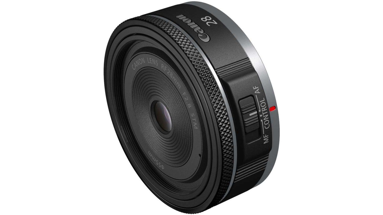 Canon's new 28mm f/2.8 is a tiny, lightweight RF mount pancake lens