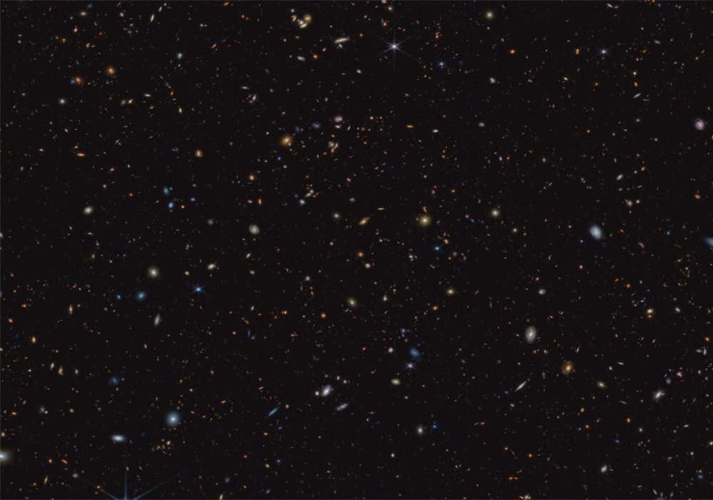 James Webb Telescope reveals over 700 earliest galaxies in the universe ...