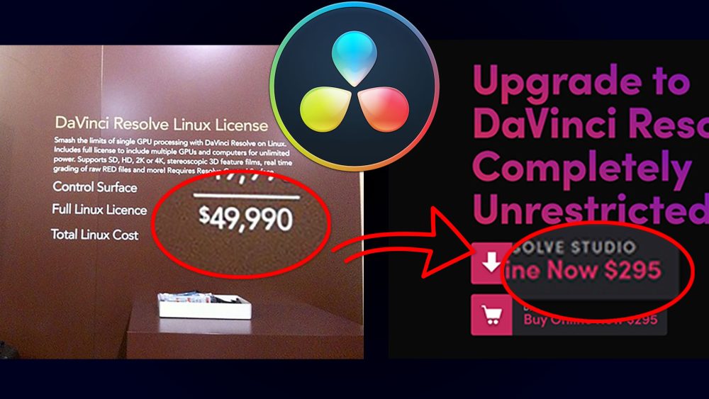 How Davinci Resolve went from $250,000 to $295