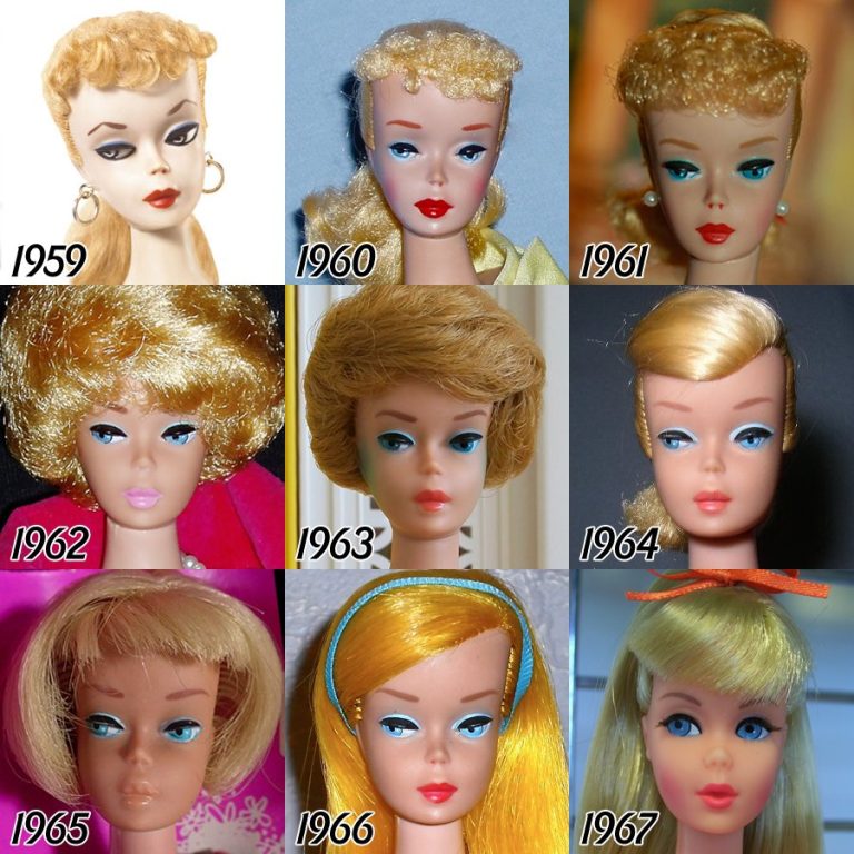 55 Years Old and Still Looking Good: How Barbie Has Changed Throughout ...
