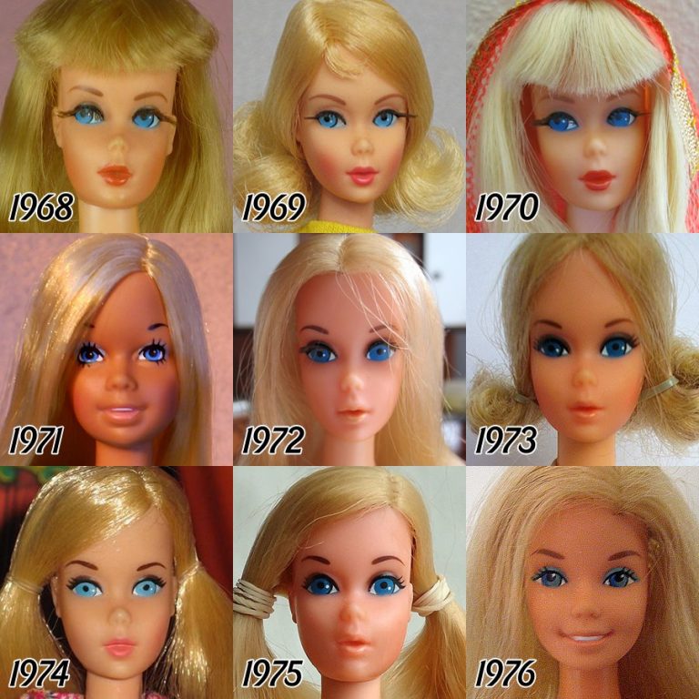 55 Years Old and Still Looking Good: How Barbie Has Changed Throughout ...